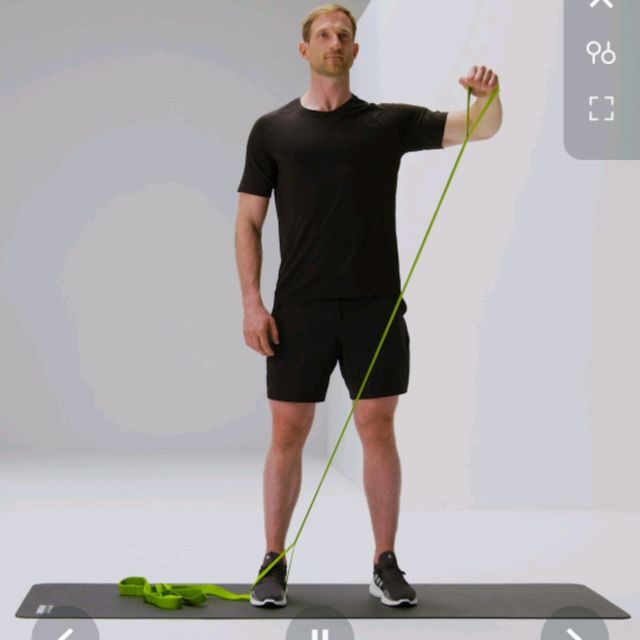 External Rotation - Right by Rajeswari D. - Exercise How-to - Skimble