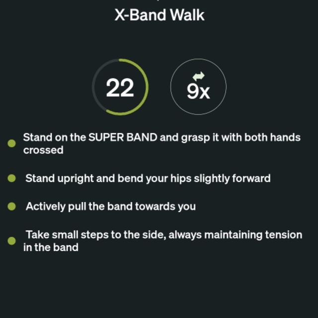 X-band Walk by Rajeswari D. - Exercise How-to - Skimble