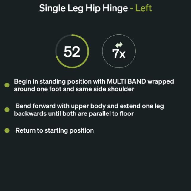 Single Leg Hip Hinge - Left by Rajeswari D. - Exercise How-to - Skimble