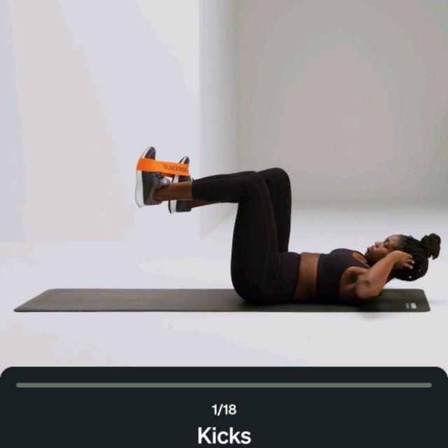 Kicks With Band by Rajeswari D. - Exercise How-to - Skimble