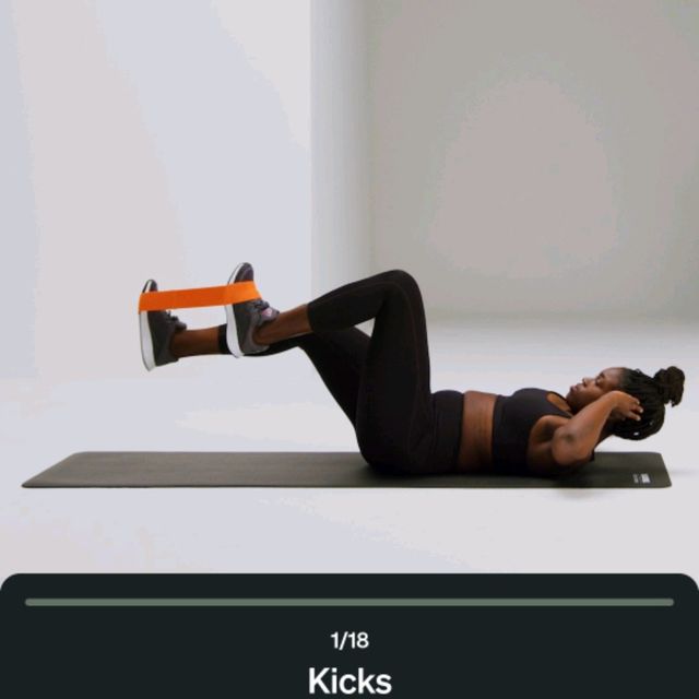Kicks With Band by Rajeswari D. - Exercise How-to - Skimble