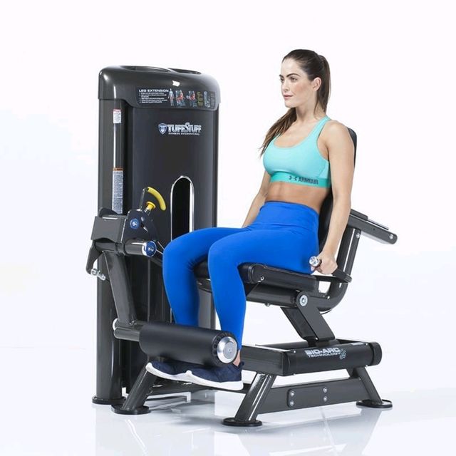 Machine Leg Extensions by Vic M - Exercise How-to - Skimble