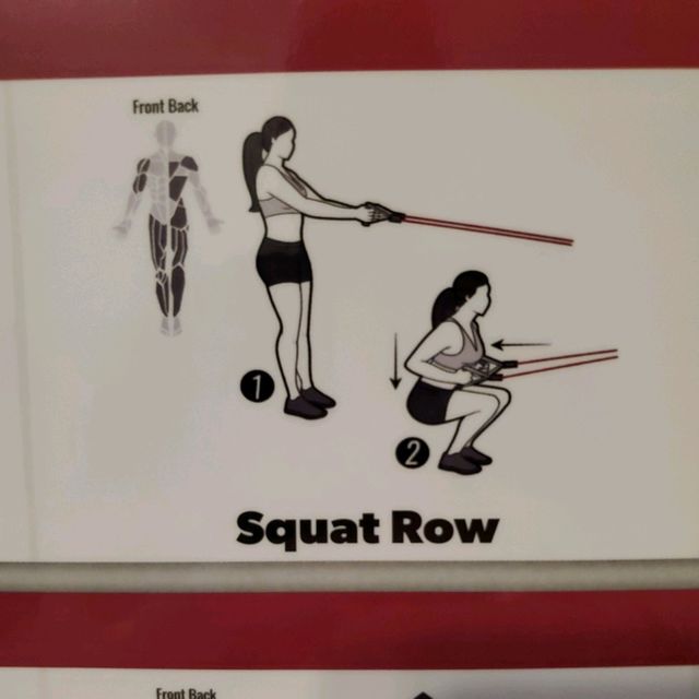 Squat Row by Jake Perry - Exercise How-to - Skimble