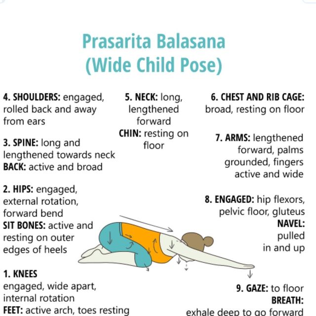Wide Child Pose by 𝔻𝕖𝕤𝕖𝕣𝕥 𝔽𝕠𝕩🦊 🌟 - Exercise How-to - Skimble