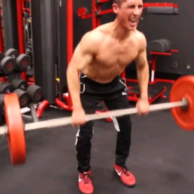 BARBELL DEAD ROW by Daniel S. - Exercise How-to - Skimble