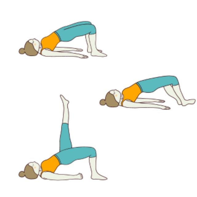 Bridge Pose Flow by 𝔻𝕖𝕤𝕖𝕣𝕥 𝔽𝕠𝕩🦊 🌟 - Exercise How-to - Skimble