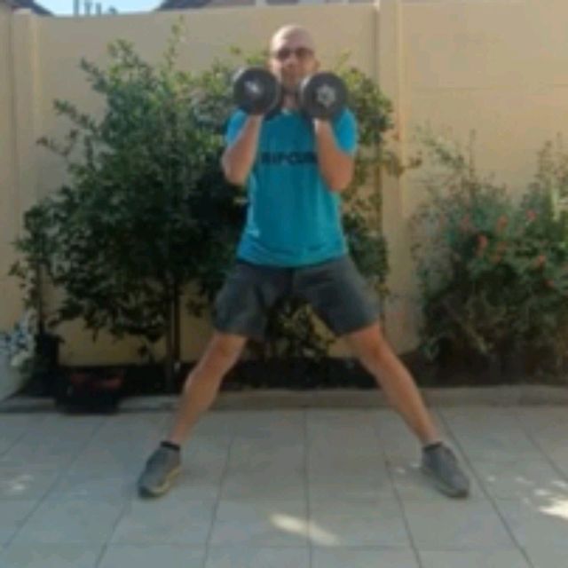 Front rack cossack squat by Francisco Perez - Ejercicio Cómo hacerlo ...