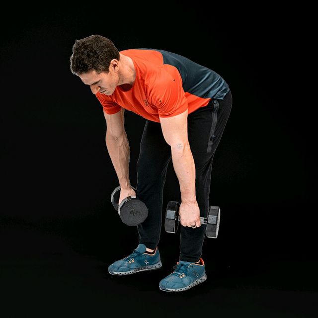 Dumbbell RDL To Shrug by Brittany D. - Exercise How-to - Skimble