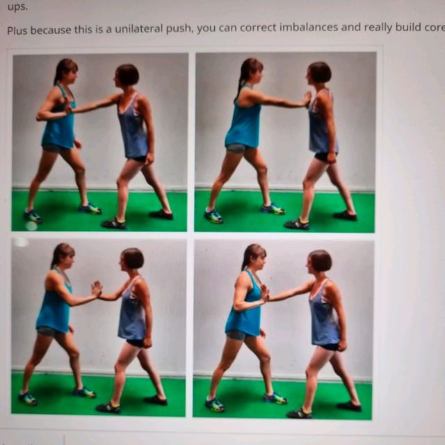 Partner Push by Chan Y. - Exercise How-to - Skimble