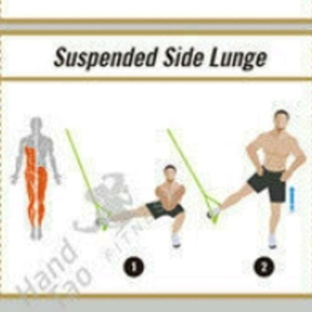 Suspended Side Lunge by Agnieszka Bianka S. - Exercise How-to - Skimble