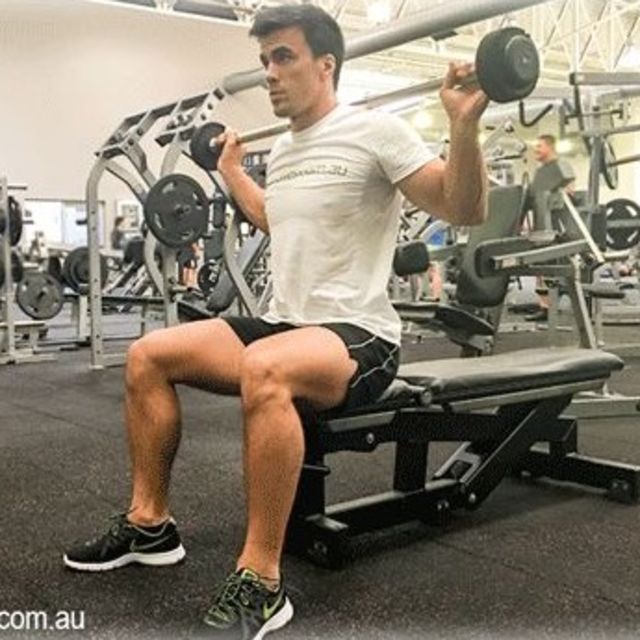 Seated Good Morning by Kyle Derkson - Exercise How-to - Skimble