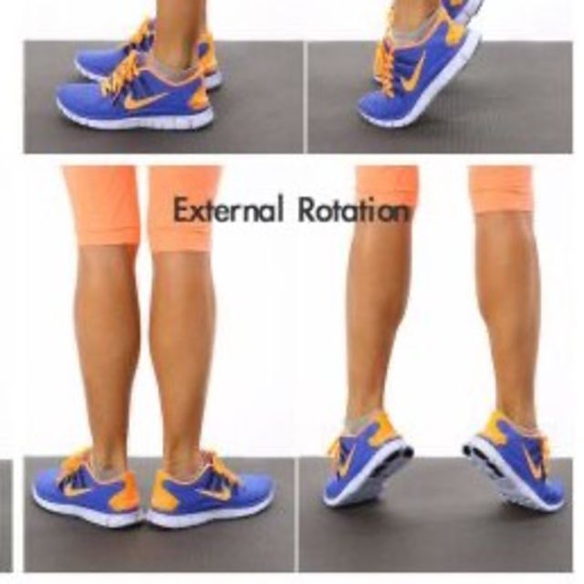External Rotation Calf Raises by Kyle Derkson - Exercise How-to - Skimble