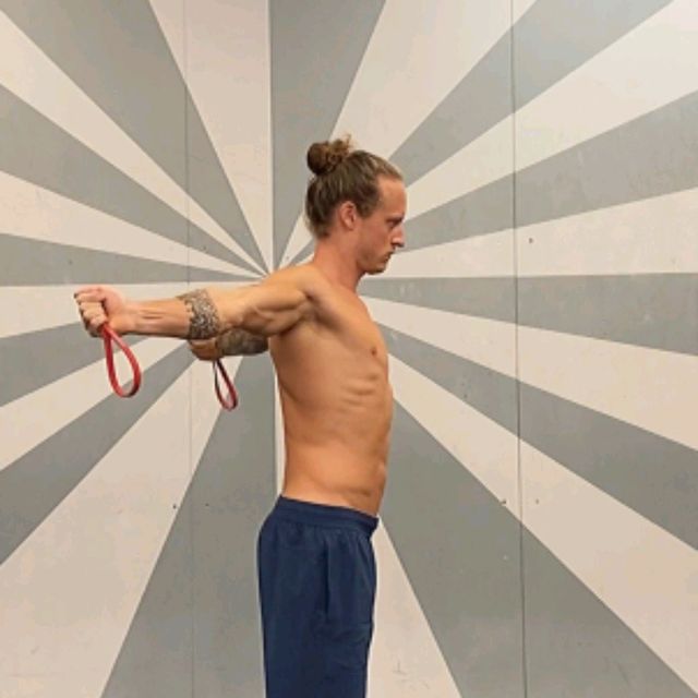 Band Pulls Back by Alex 🌊. - Exercise How-to - Skimble