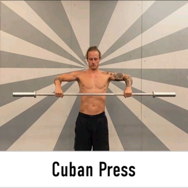 Cuban Press by Alex 🌊. - Exercise How-to - Skimble
