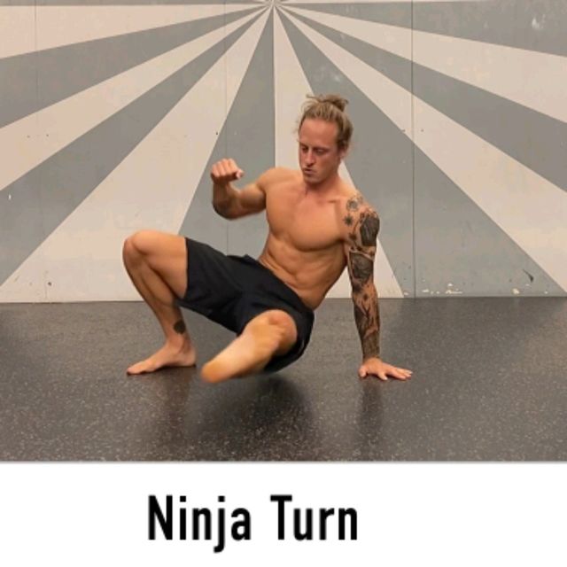 Ninja Turn by Alex 🌊. - Exercise How-to - Skimble Workout Trainer