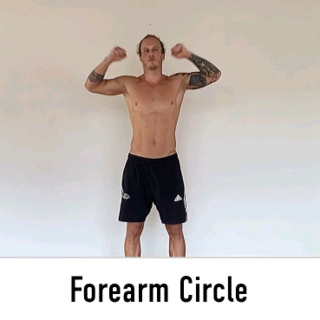 Forearm Circles by Alex 🌊. - Exercise How-to - Skimble