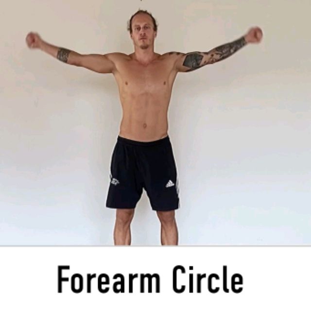 Forearm Circles by Alex 🌊. - Exercise How-to - Skimble