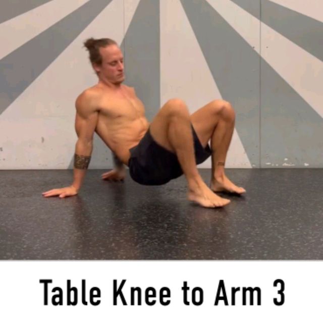 Table Knee To Arm by Alex 🌊. - Exercise How-to - Skimble