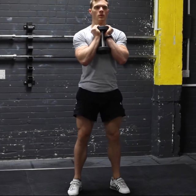Goblet Pause Squats - 4 seconds by Ömer Köseoğlu - Exercise How-to ...