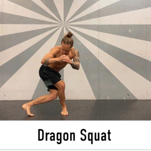 Dragon Squat por Alex 🌊. - Ejercicio Cómo hacerlo - Skimble