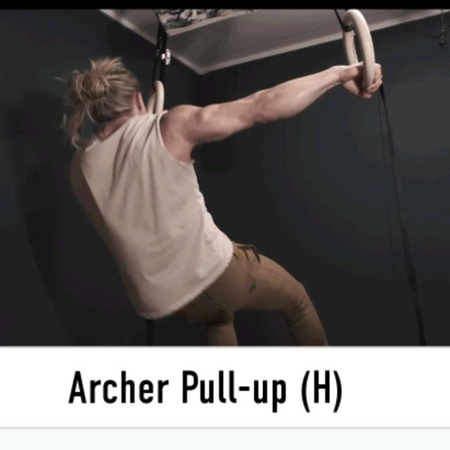 Archer Pull Up por Alex 🌊. - Ejercicio Cómo hacerlo - Skimble