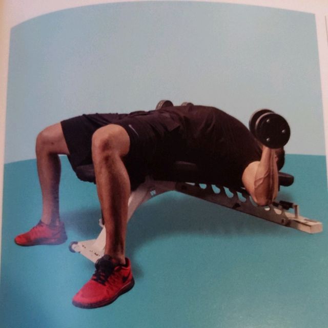 Decline Dumbbell Bench Press by Jim B. - Exercise How-to - Skimble