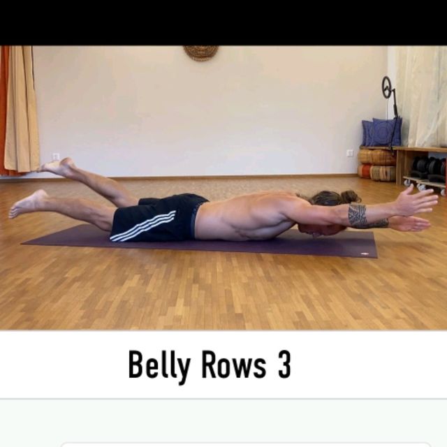 Belly Row by Alex 🌊. - Exercise How-to - Skimble Workout Trainer