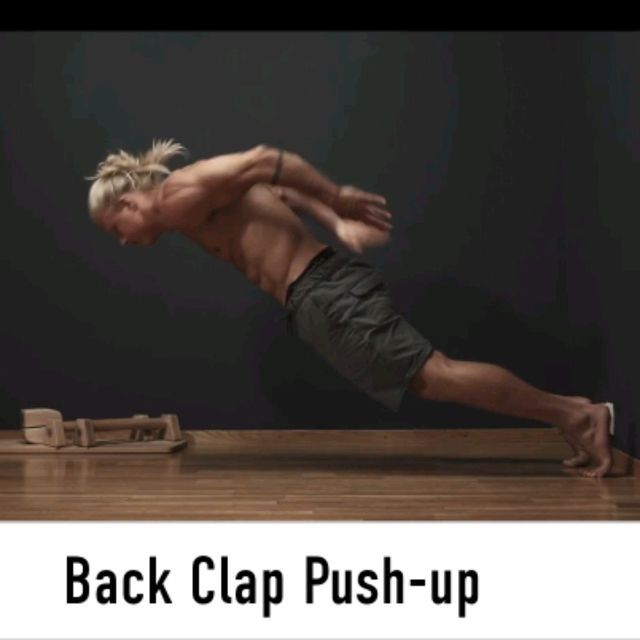 Back Clap Push Ups by Alex 🌊. - Exercise How-to - Skimble