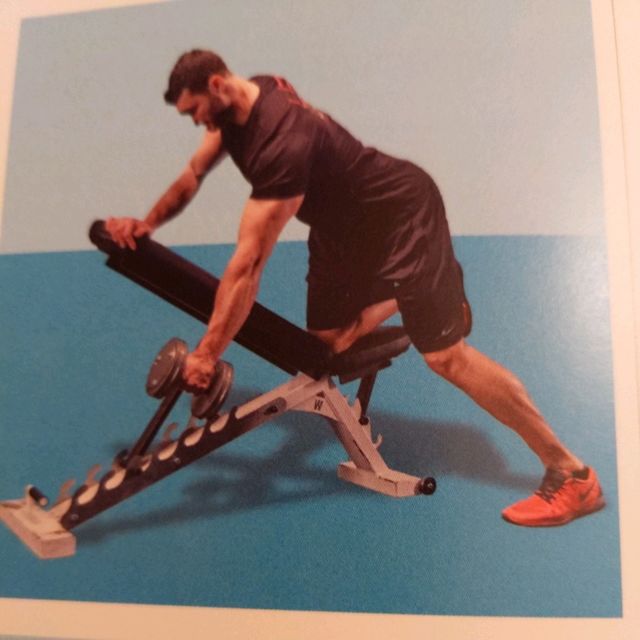 Incline Reverse One-are Arc Row by Jim B. - Exercise How-to - Skimble