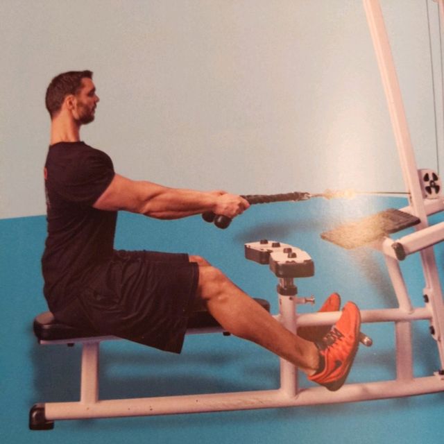 Seated Cable Rope by Jim B. - Exercise How-to - Skimble