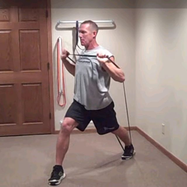 Banded Inclined Chest Press by Frank Roodenburg - Exercise How-to - Skimble