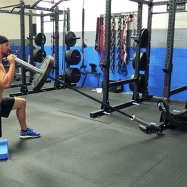 Landmine Push Press by G S. - Exercise How-to - Skimble