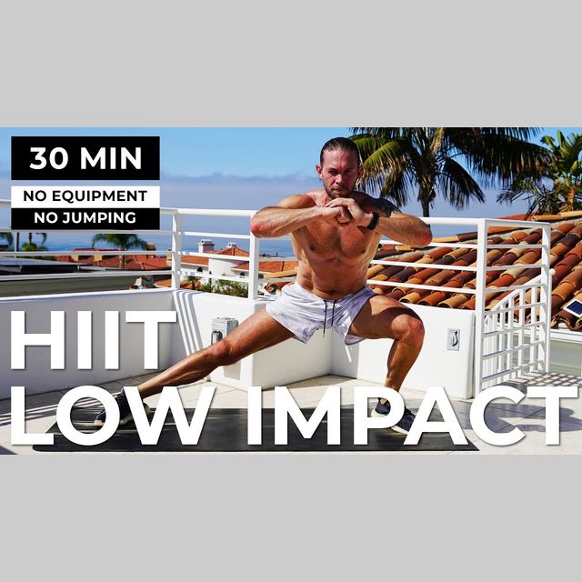 30 Min INTENSE Low Impact HIIT Workout | No Jumping, No Equipment - Free Full Body Workout by ...