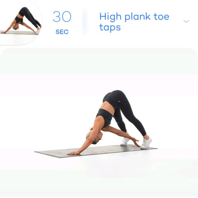Plank Toe Tap by Manuela B. - Exercise How-to - Skimble