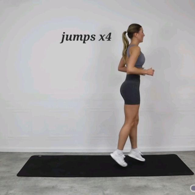 Alt Lunge Jumps + Kick by Erinn Shea - Exercise How-to - Skimble