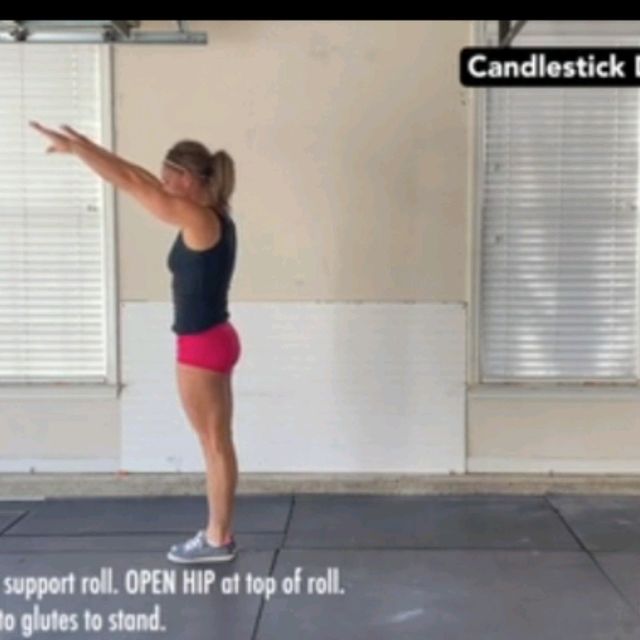 Candlestick Deck Squat by Alex 🌊. - Exercise How-to - Skimble