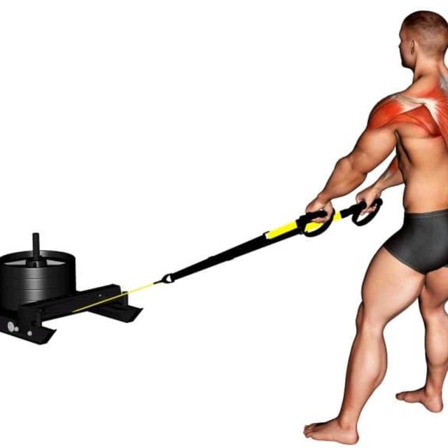 Sled Pulls by John T. - Exercise How-to - Skimble Workout Trainer