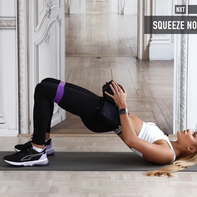 Glute Bridge (Squeeze non-stop) by Vera Maxakova - Exercise How-to ...