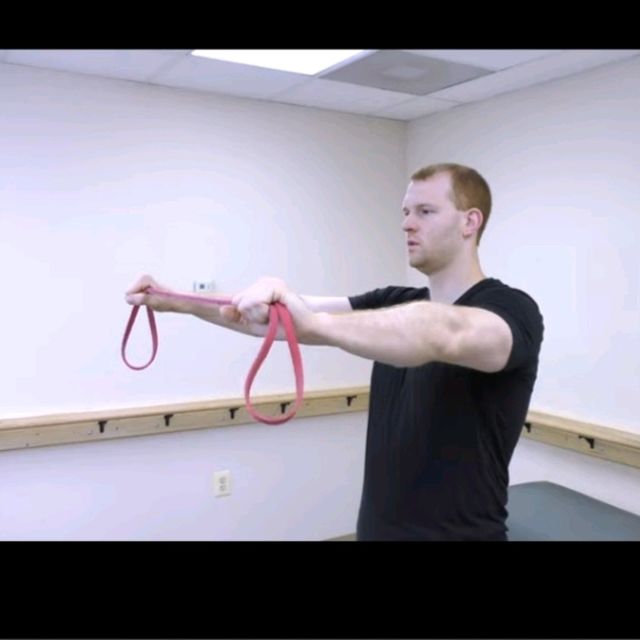 Band Pull Aparts 2 by Kristine Norton - Exercise How-to - Skimble