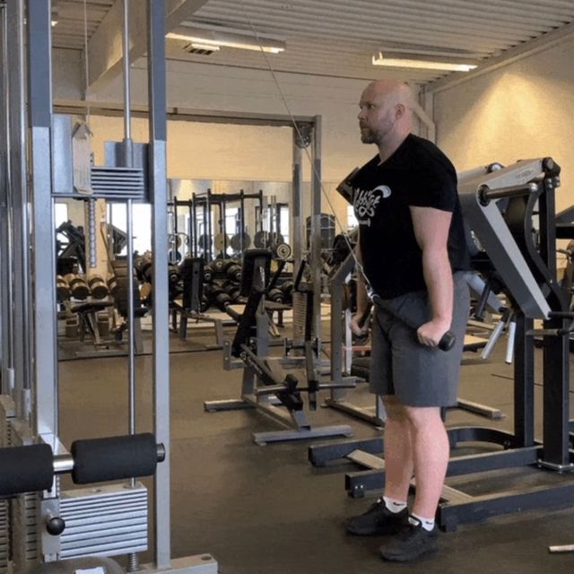 Triceps Push-down by Ömer Köseoğlu - Exercise How-to - Skimble