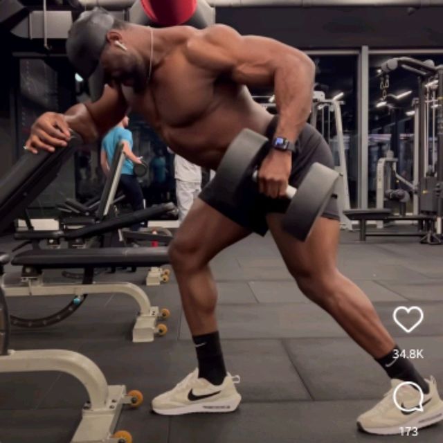 DB Bent Over Rows (Single Arm) by Martel Berry - Exercise How-to - Skimble