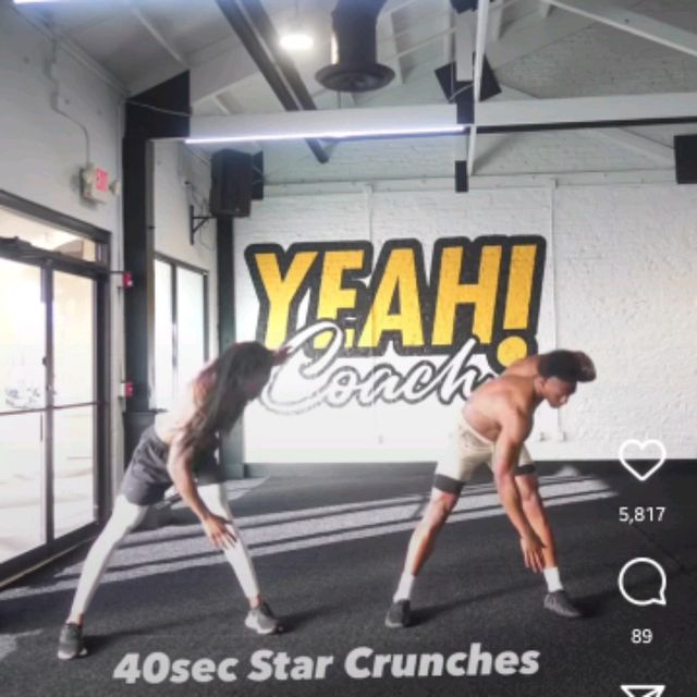 Star Cross Crunches by Martel Berry - Exercise How-to - Skimble