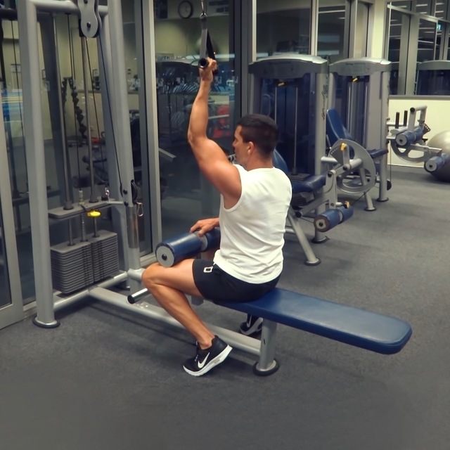 One Arm Pull-down (L) by Ömer Köseoğlu - Exercise How-to - Skimble