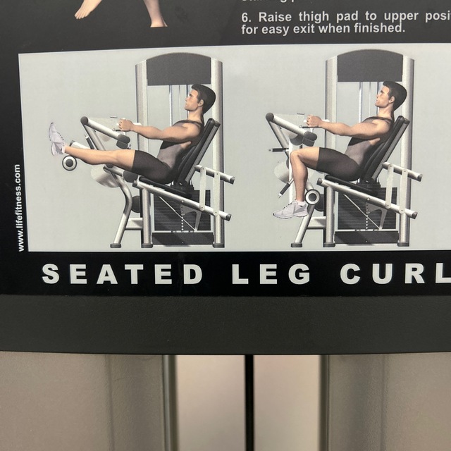 Seated leg curls por Philjam H. - Ejercicio Cómo hacerlo - Skimble