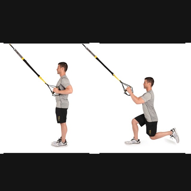Suspension Trainer Alternating Reverse Lunges by Elliott K. - Exercise ...