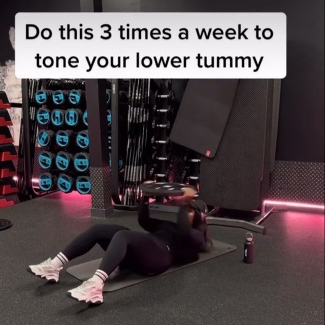 Plate Overhead Crunches by Deanna B. - Exercise How-to - Skimble