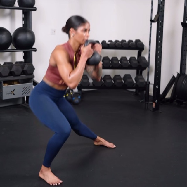 Lateral Lunge To Stabilization by Deanna B. - Exercise How-to - Skimble