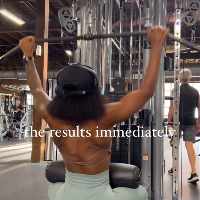 Lateral Cable Pull Downs by Deanna B. - Exercise How-to - Skimble