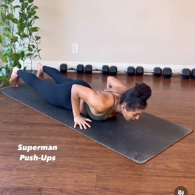 Superman Push Ups by Deanna B. - Exercise How-to - Skimble