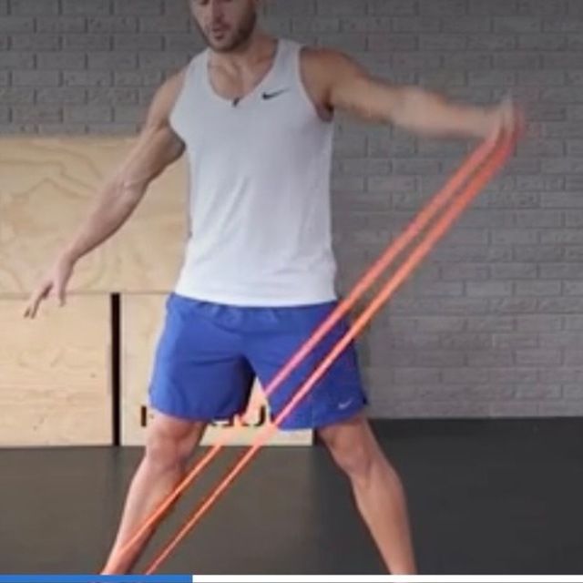 Resistence Band Lateral Raises by Adele A. - Exercise How-to - Skimble